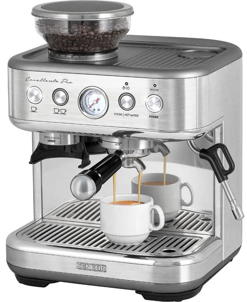 Sencor - Pákový kávovar espresso 1770W/230V
