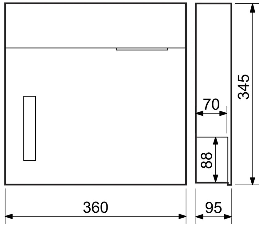Richter Czech Poštovní schránka BK.511.G.AM