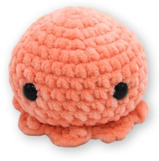 Vali Crochet Háčkovaná Mini chobotnička Barva: Broskvová (80333)