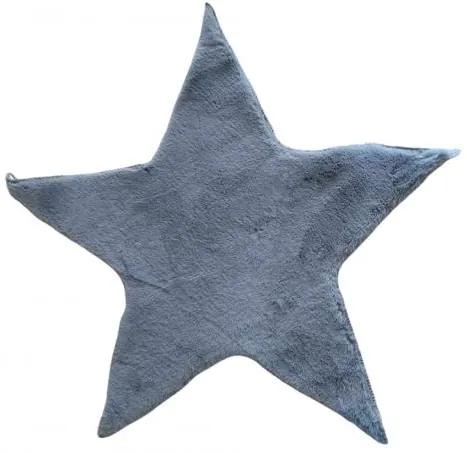 Kusový koberec Rabbit hvězda TMAVĚ ŠEDÁ 110cm
