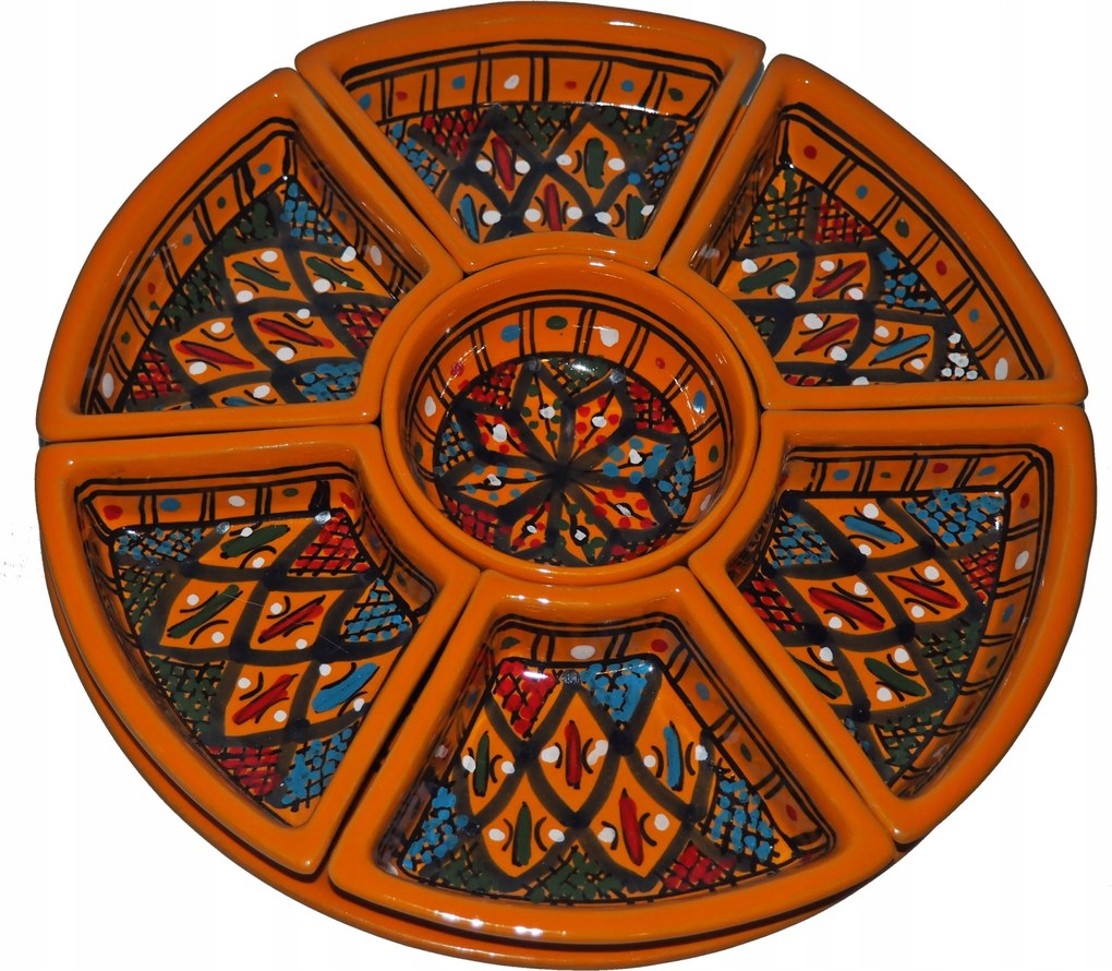 Kulatý Set pro Mezze Maroko Tunisko Libye Meze