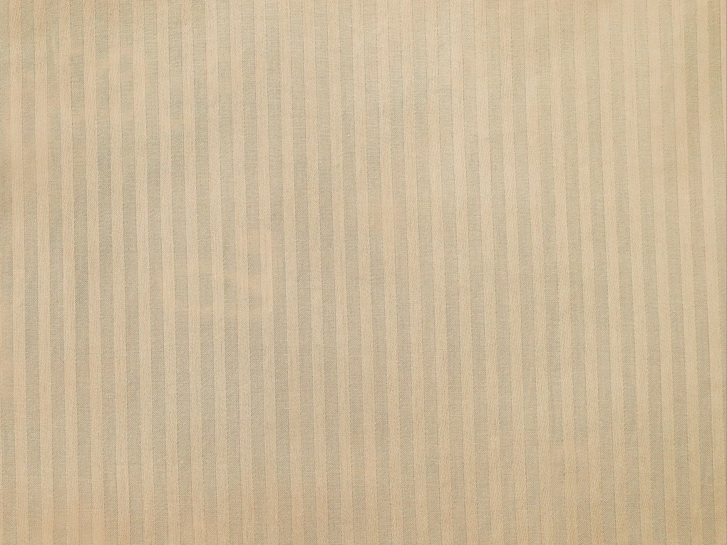 Povlečení z bavlněného saténu 155 x 220 cm béžové AVONDALE Beliani