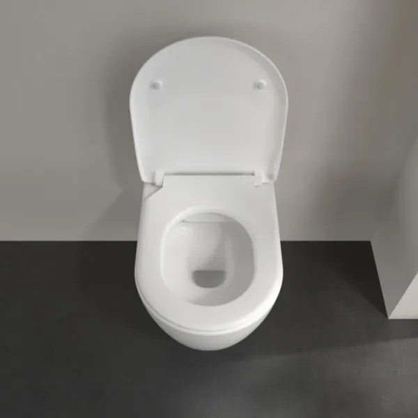 Villeroy & Boch 5656RS01 - Závěsné WC s prkénkem SoftClose AVENTO keramika/bílá