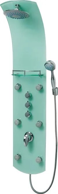 KARIBIK ORSP-YMSB zelený sprchový panel masážní Eisl Sanitär
