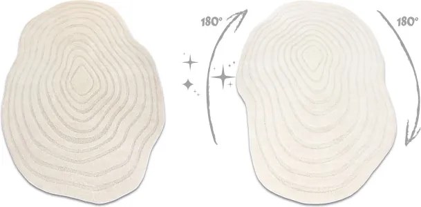 Koberec DUNE SHAPE 8070 krémový