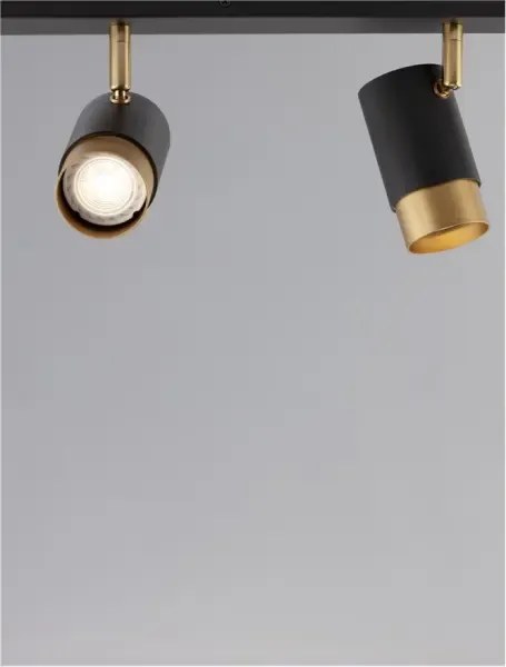 Designové stropní svítidlo Pogno 60 černé