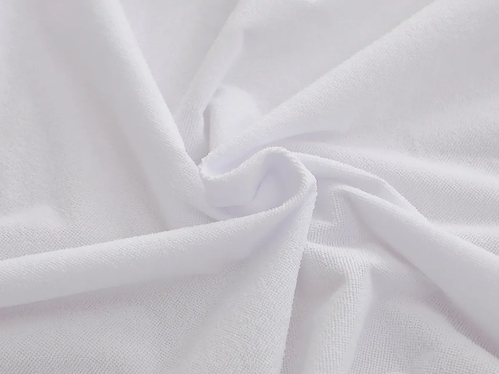 XPOSE® Froté chránič matrace Exclusive - bílý 90x200 cm