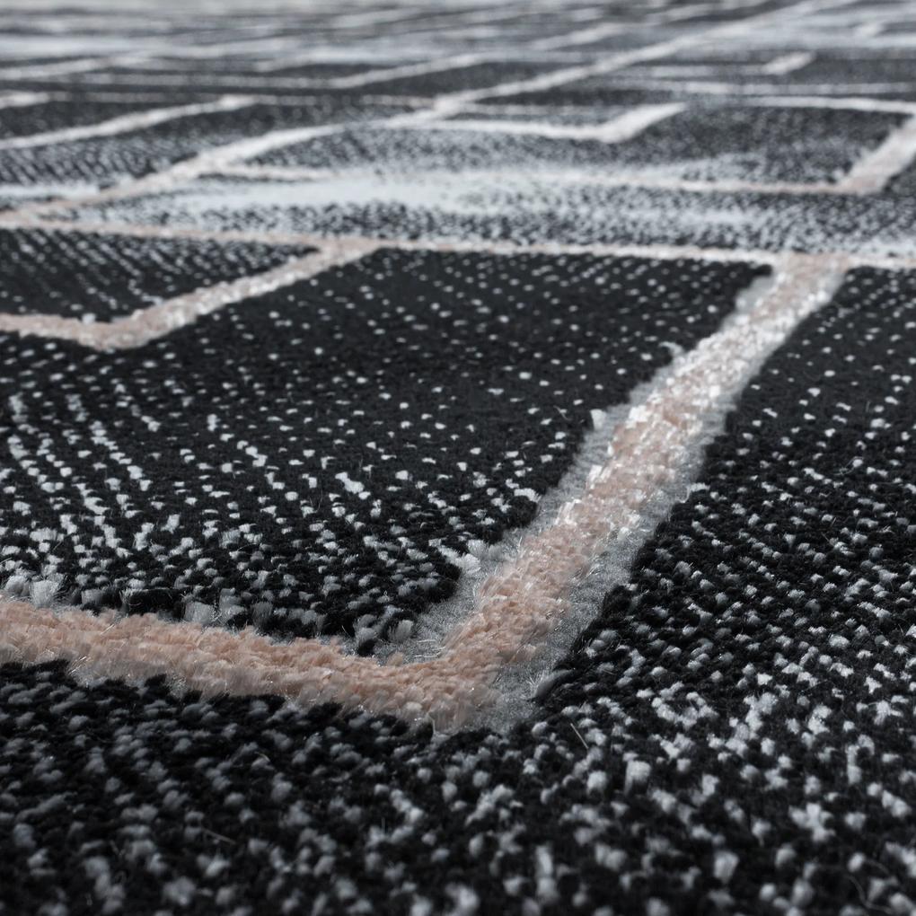 Ayyildiz Kusový koberec NAXOS 3814, Bronzová Rozměr koberce: 80 x 150 cm