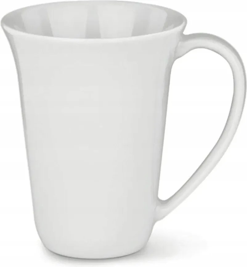 Alessi Ku Porcelánový hrnek 300 ml 4 Ks Bílý