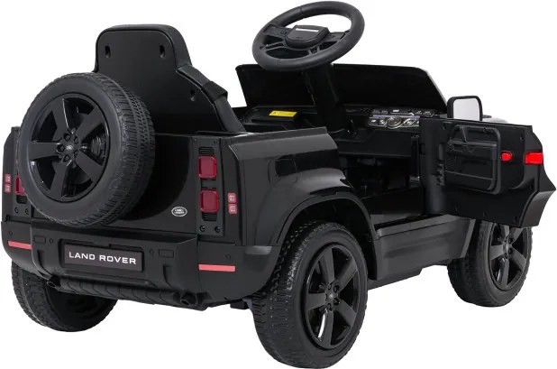 Elektrické autíčko Land Rover Defender černé