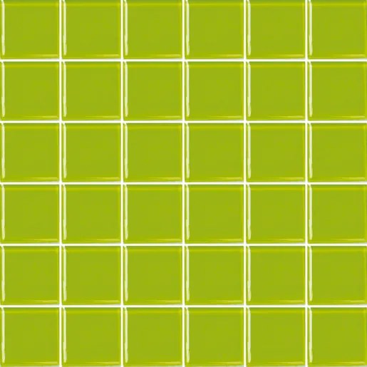 Skleněná mozaika zelená 31x31 cm lesk MOS50PI