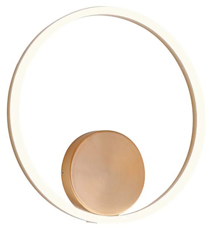 Redo 01-1901 nástěnné LED stmívatelné svítidlo Orbit bronz, 26W, 4000K, ø40cm