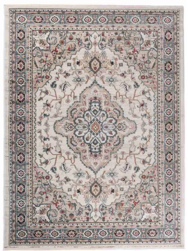 Kusový koberec klasický Dalia bílý, Velikosti 140x200cm