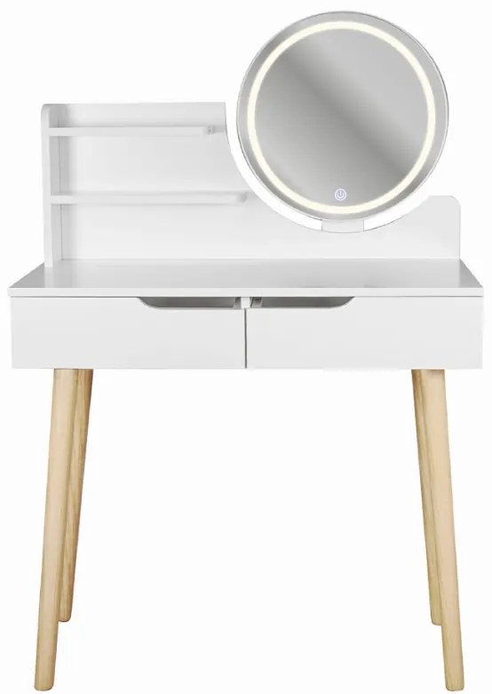 Toaletní stolek SCANDI 2 LED | CM-254121