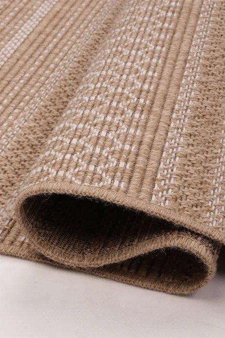 Koberec Indiana 08656A JUTE / WHITE