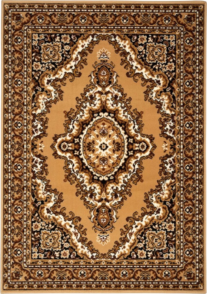 Kusový koberec TEHERAN T-102 beige, 80x150, béžová, chodba / predsieň, Alfa Carpets