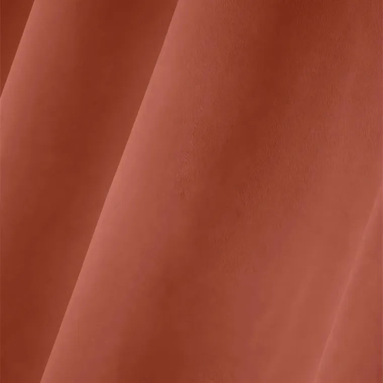 Zatemňovací závěs blackout NOTTE terakotová 135 x 250 cm sada 2 ks