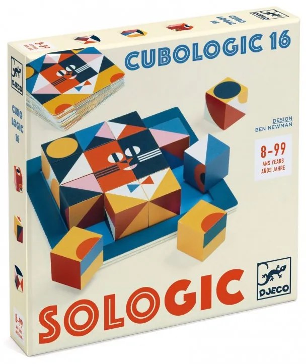 Djeco desková hra Sologic Cubologic 16