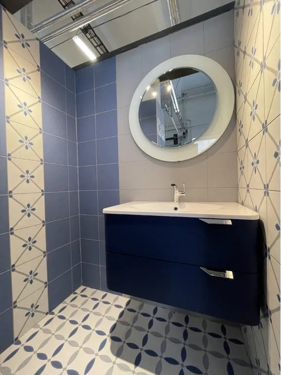 Lavedo Velluto Blue 80 koupelnová skříňka s umyvadlem
