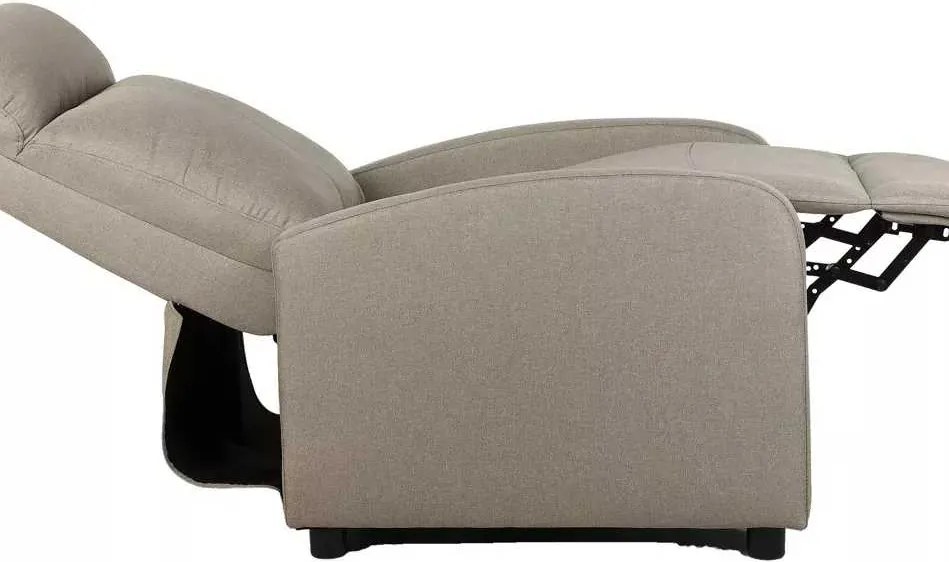 LuxuryForm DESIGN Televizní křeslo RUFO s polohováním - béžové