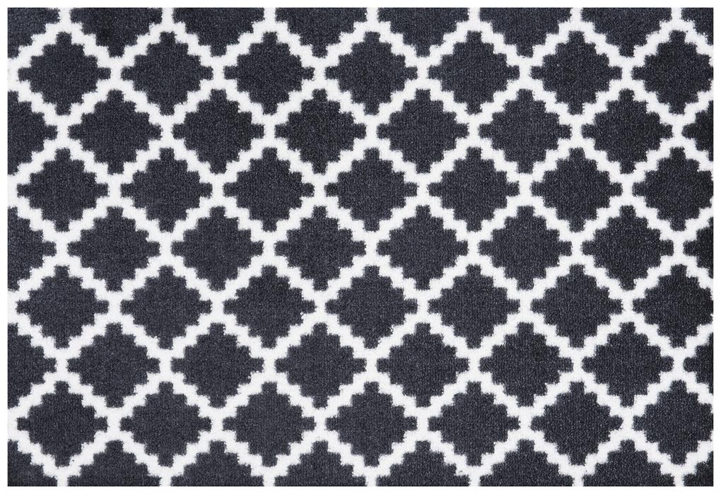 Protiskluzová rohožka Home Black White 103156-50x70
