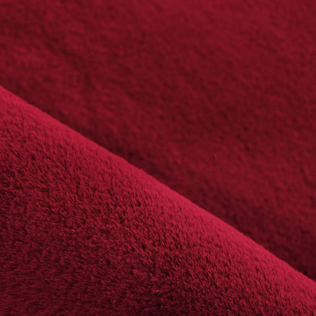 Ayyildiz Kusový koberec POUFFY 5100, Červená Rozměr koberce: 120 x 120 cm