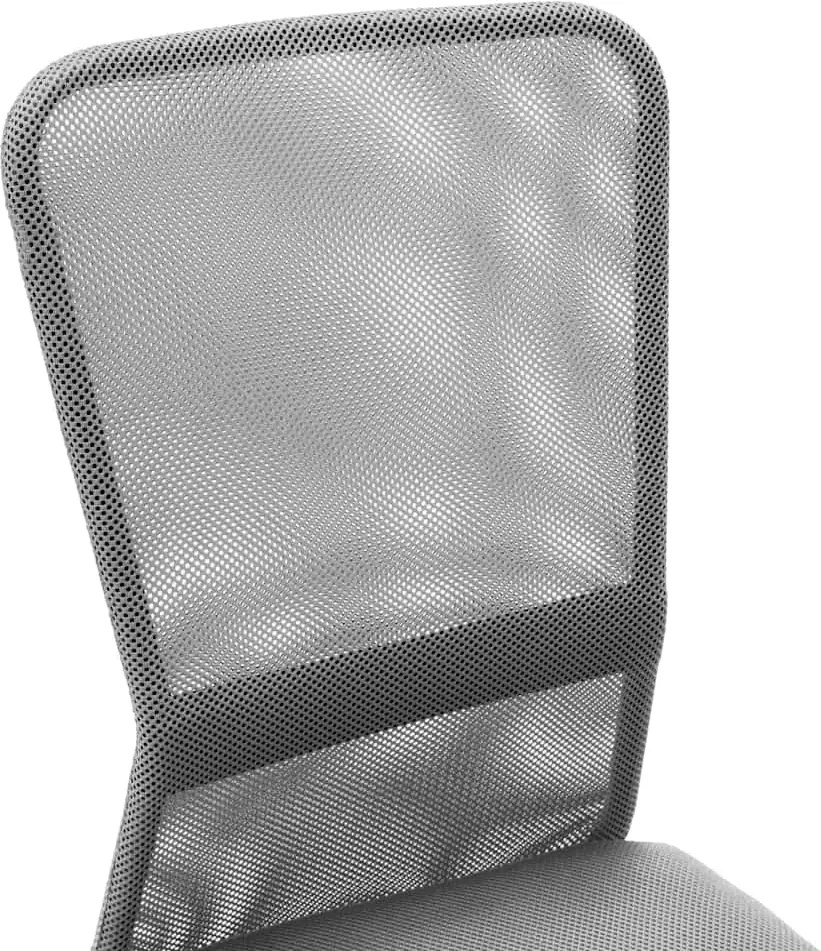Kancelářská židle šedá 44 x 52 x 100 cm síťovina textil 289515