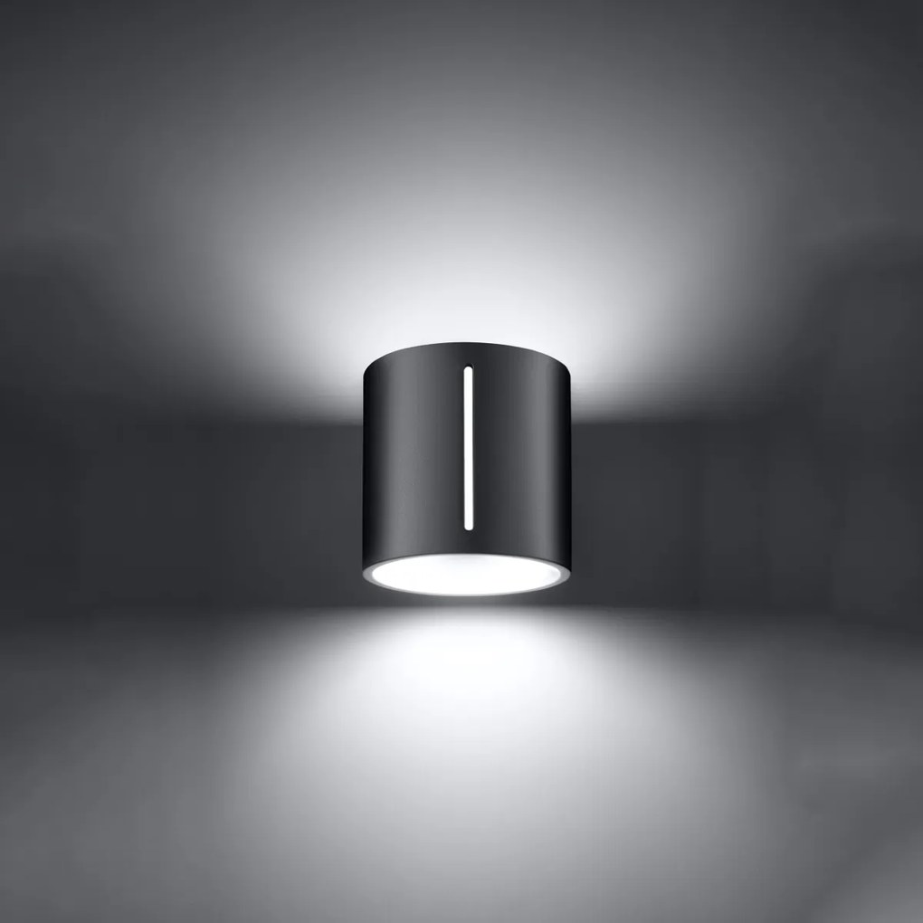 Sollux Lighting Nástěnné svítidlo INEZ šedé
