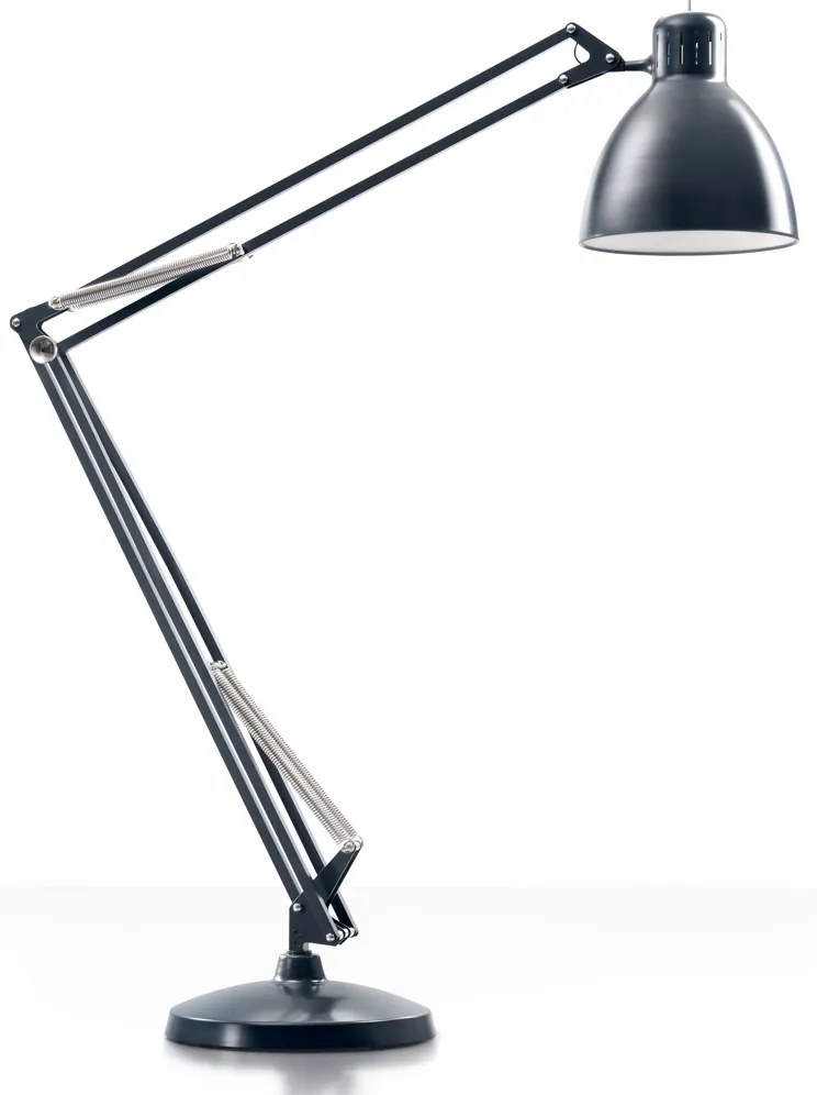 Leucos 0011103 JJ Big, modrá stojací lampa se stmívačem, 1x45W LED 2700/3000K, výška 225cm
