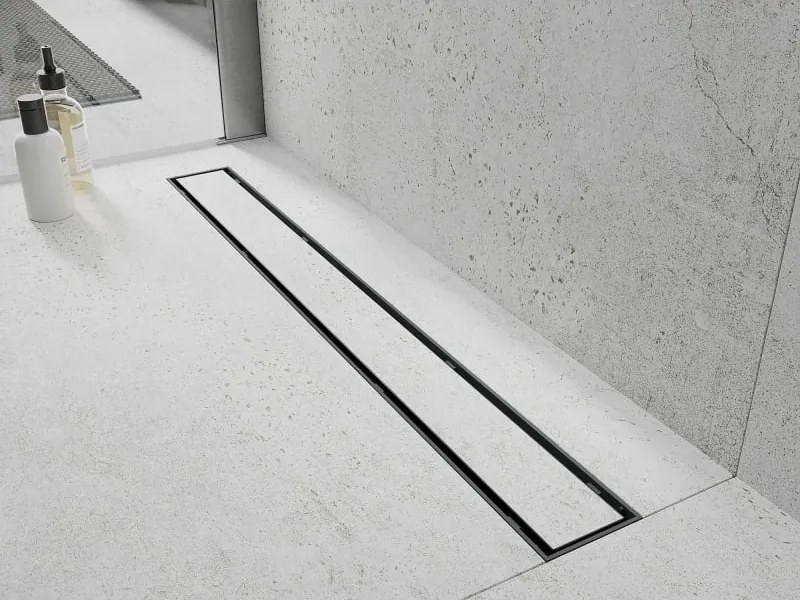 Mexen Flat Abs Flat ABS liniový odtok 2v1 70 cm, inox - 1069070
