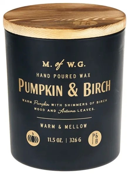 Makers of Wax Goods Vonná svíčka ve skle Pumpkin &amp; Birch, 3,8oz