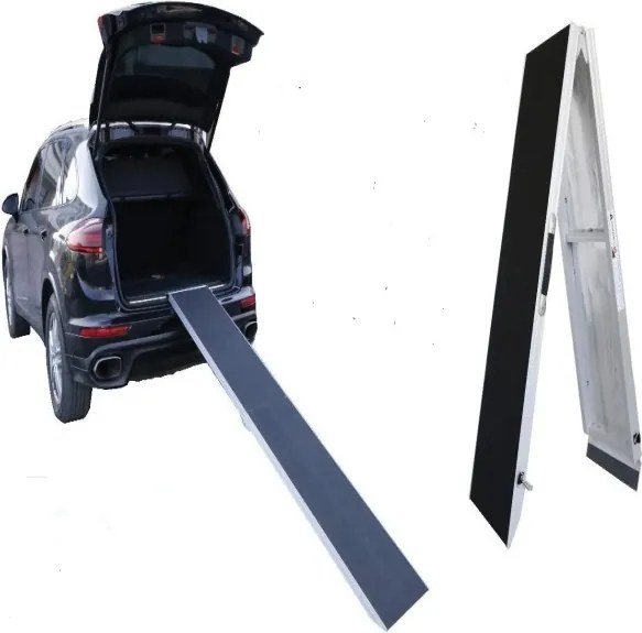 Skládací nástupní rampa pro psy do auta – 183 × 38 cm