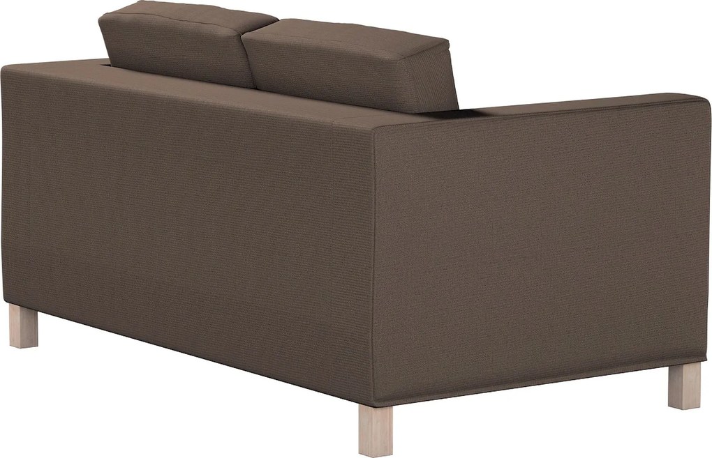 Potah na pohovku IKEA Karlanda 2-místná, krátký barva hnědá látka pletený vzor