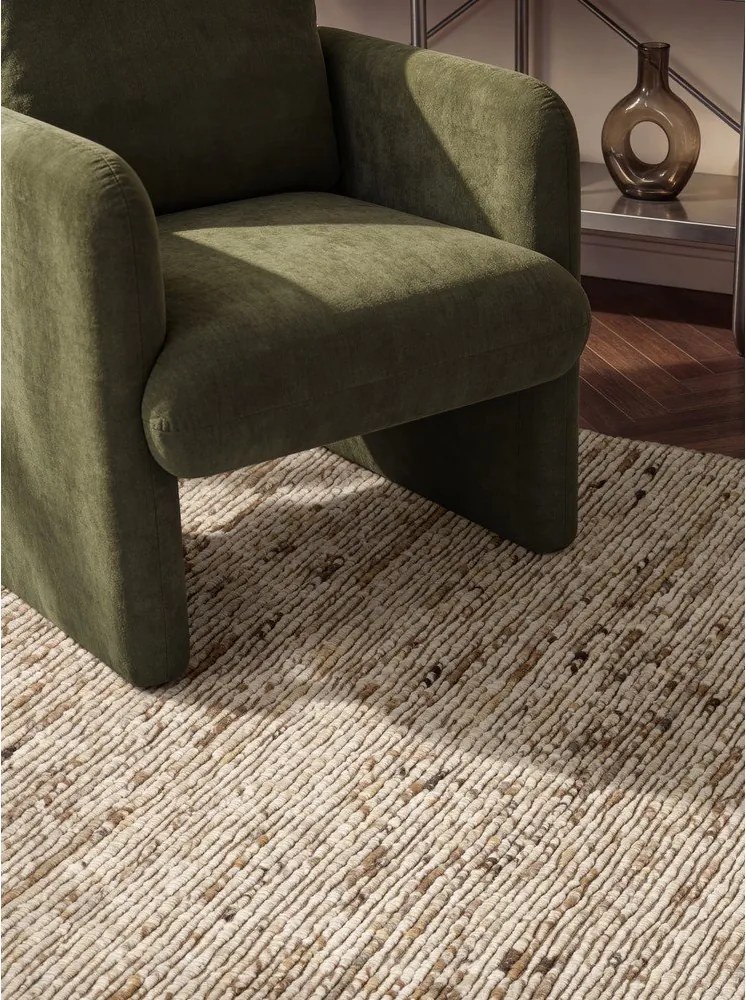 Béžový ručně tkaný vlněný koberec 120x170 cm Bexley Woolwich – Ted Baker