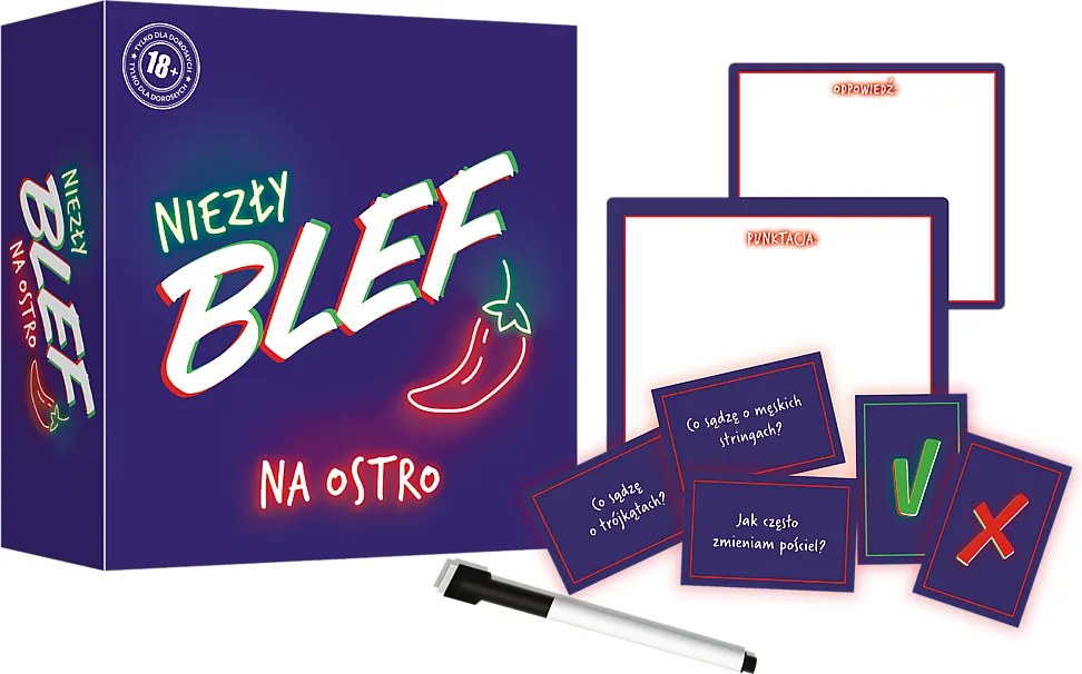 Trefl Gry Stolní hra „Pořádný bluf – naostro“ Trefl 02302