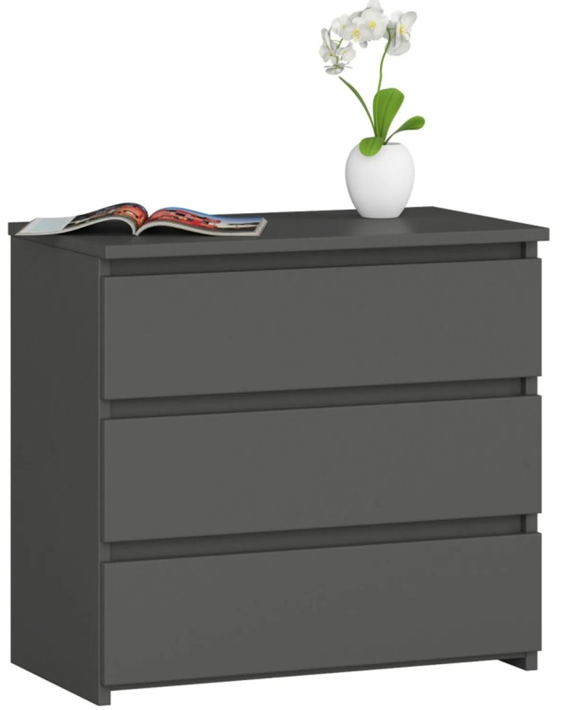 Komoda CL3 3SZ CLP - grafit