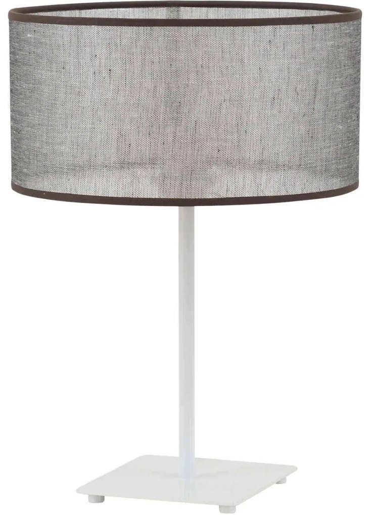 Stolní lampa INDIGO, 1x textilní stínítko (výběr z 8 barev), (výběr ze 4 barev konstrukce), N