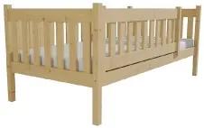 Vomaks Dětská postel M 012 NEW* 80 x 160 cm surové dřevo