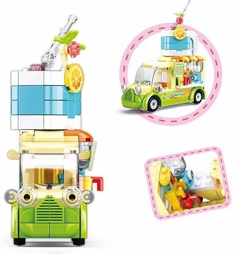 Sluban Girls Dream M38-B0993C Smoothie vůz