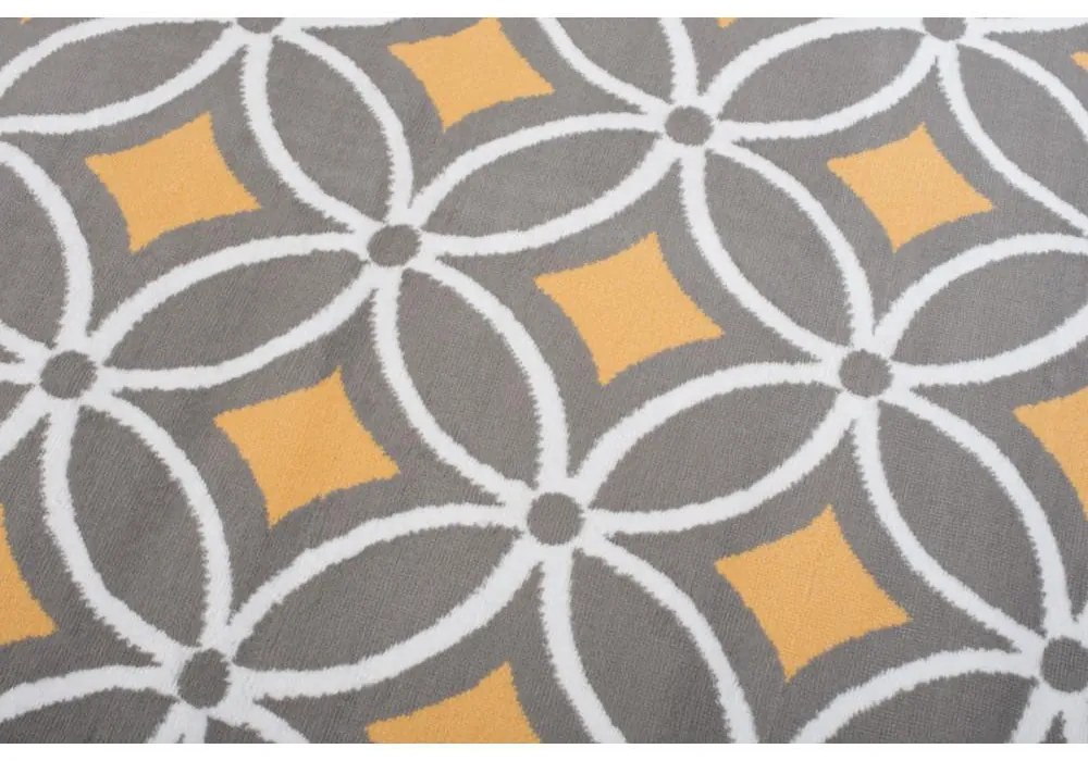 Kusový koberec PP Peny žlutý 140x200cm
