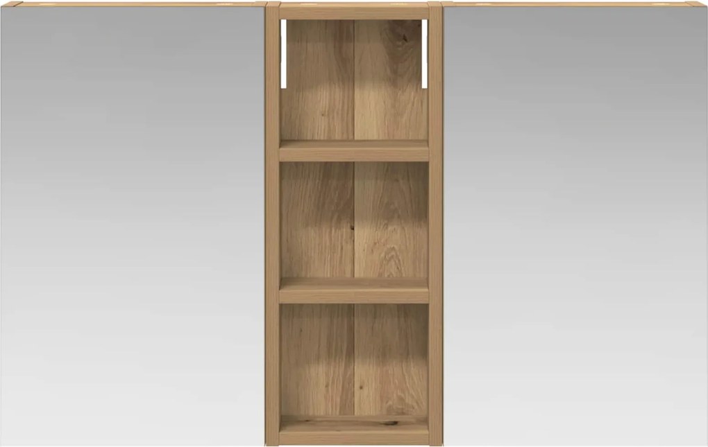 Sada koupelnových skříněk 3 ks 80 x 10,5 x 50 cm 3403655