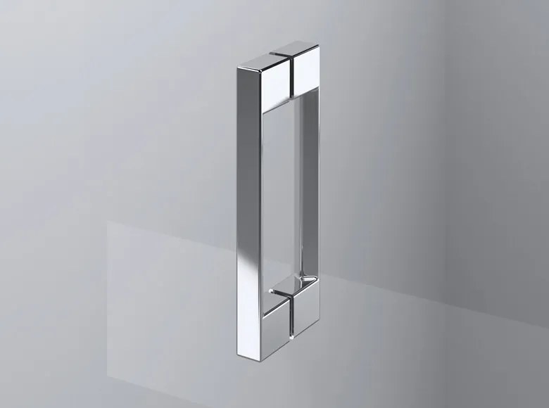 Sanswiss PUR PU13 jednokřídlé sprchové dveře 120 cm Šířka: 1200 mm, Profil: Chrom, Sklo: Mastercarré 30