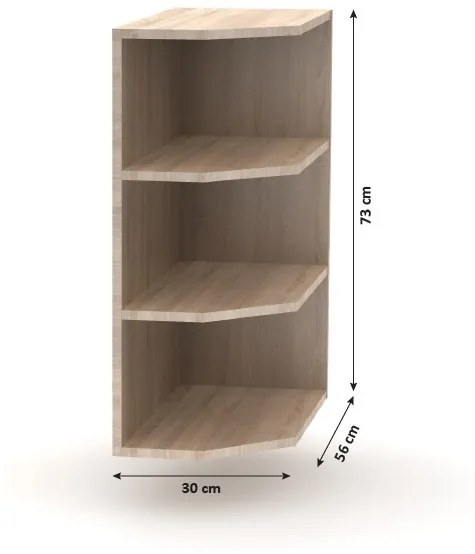 Spodní koncová skříňka NOVA PLUS NOPL-052-0S Tempo Kondela