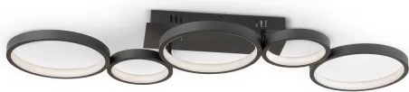 BRILAGI - LED Stmívatelné stropní svítidlo RINGO LED/34W/230V černá + DO