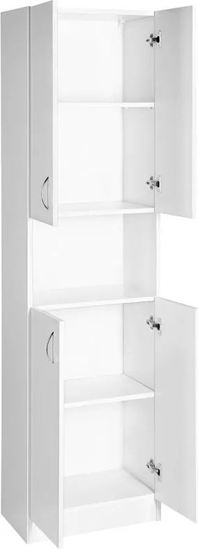 Aqualine Aqualine, SIMPLEX ECO vysoká skříňka 50x180x30cm, SIME520