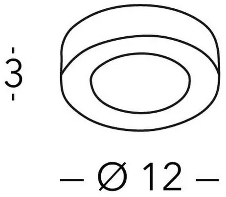 Kolarz A1344.10R.BK - LED Stmívatelné stropní svítidlo CLICK LED-GX53/7W/230V