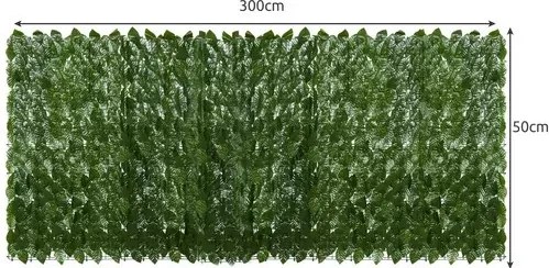 Umělý živý plot 300 cm – Břečťan