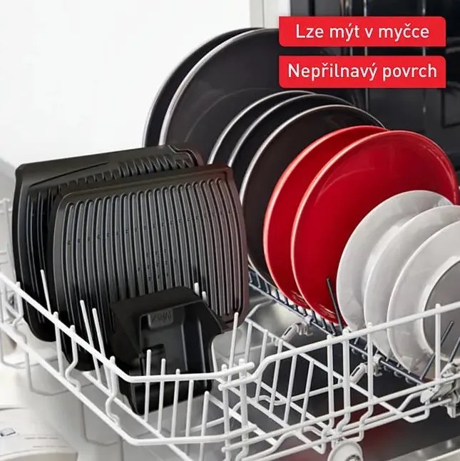 Tefal Elektrický kontaktní gril  OptiGrill GC7P0810