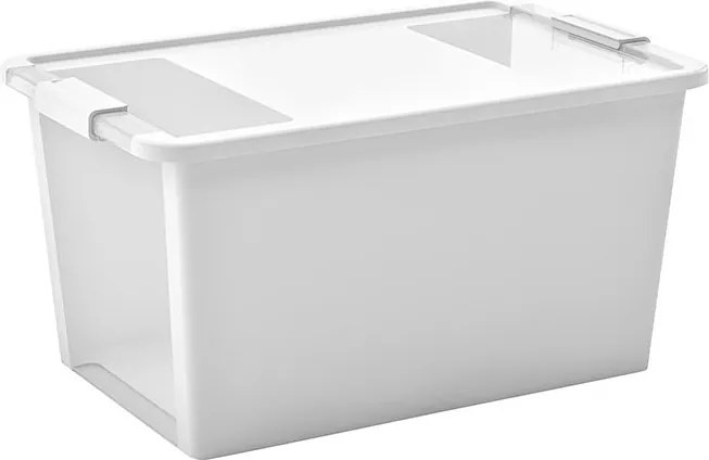 KIS Bi Box s víkem L, 55 × 35 × 28 cm, 40 l, bílá