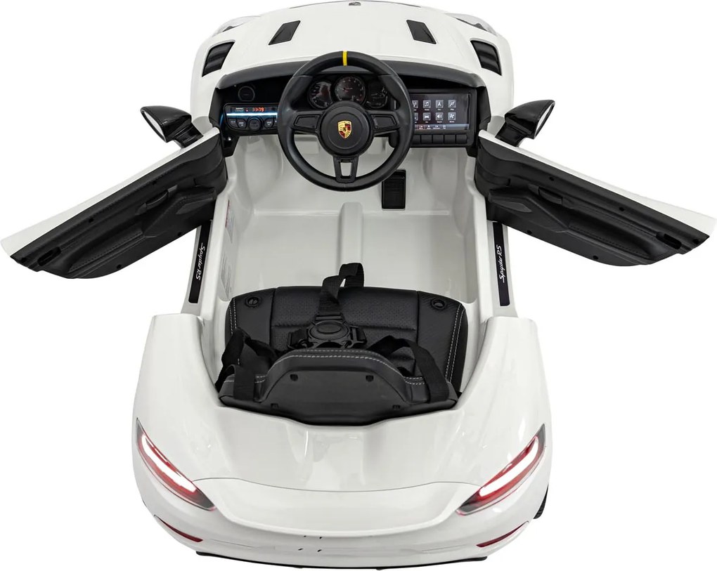 Ramiz Dětské autíčko Porsche Spyder RS 718, bílý lak